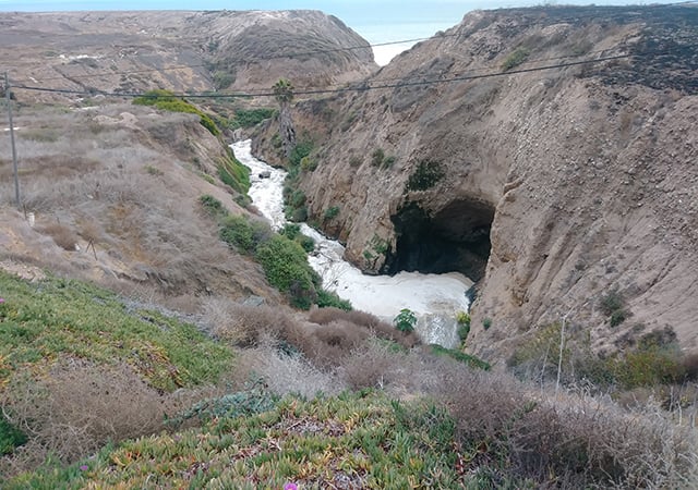 Touring Punta Bandera and Los Laureles Canyon
